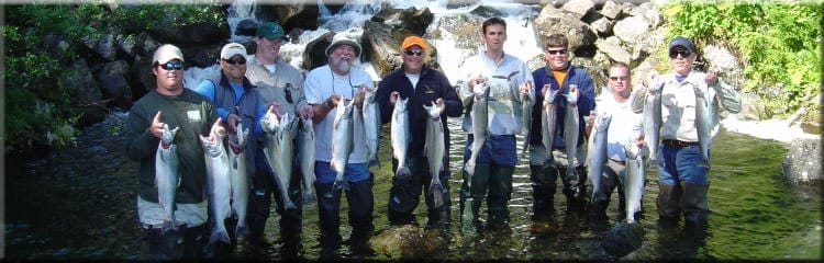 Alligators in Alaska: Fly Out Silver Salmon Fishing